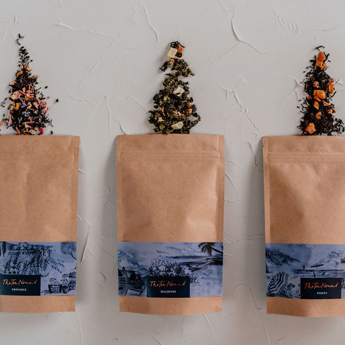 Maldives Tea Pouch - Tropical Green Oolong Tea - The Tea Nomad